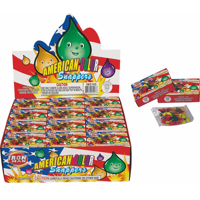 Snaps Fireworks - Paper Noise Makers